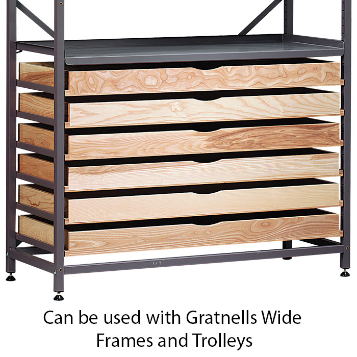 e4e - Gratnells Wooden Tray with Runners