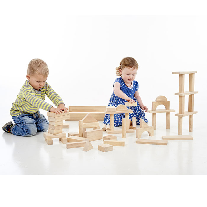 e4e - Wooden Jumbo Block Set