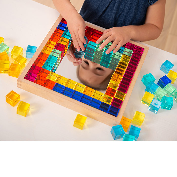 e4e - Gem Cube Mirror Tray