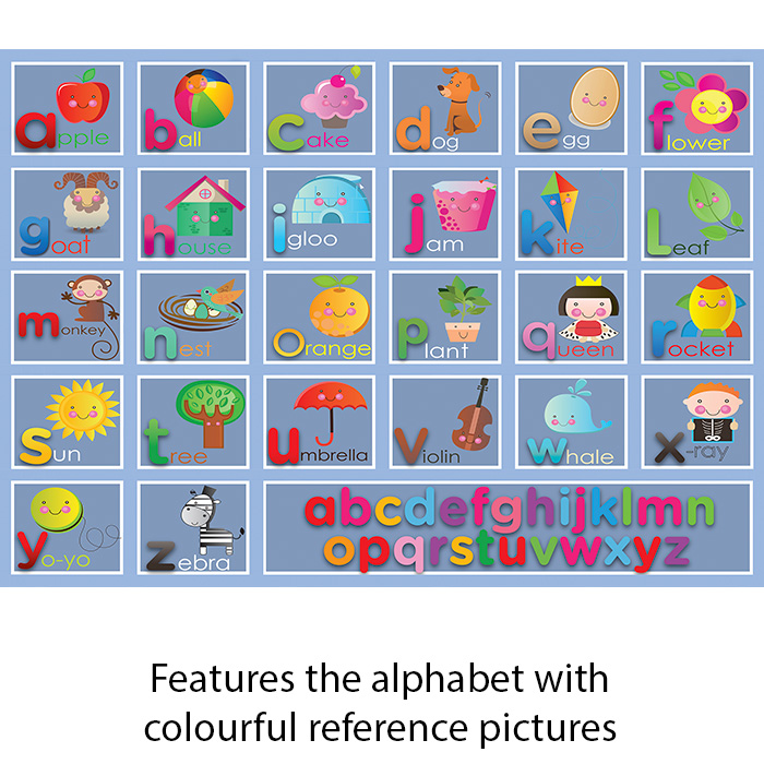 e4e - Indoor/Outdoor Alphabet Mat - 2m x 1.5m
