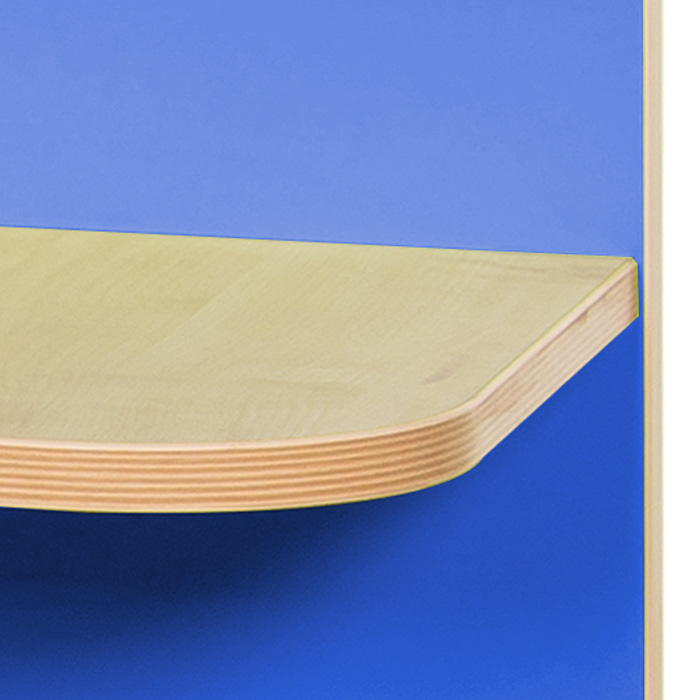 e4e - KubbyClass® D-End Cap Library Bookcases