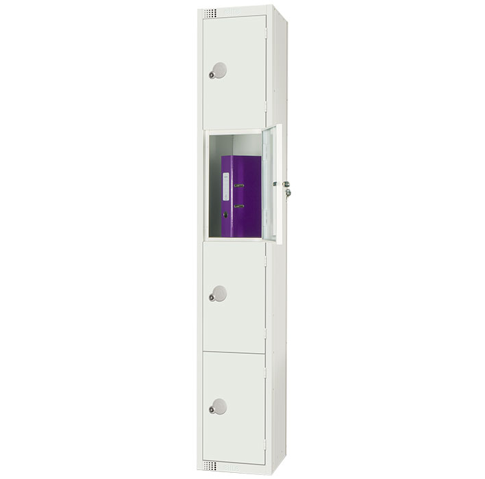 e4e - All White Four Door Locker
