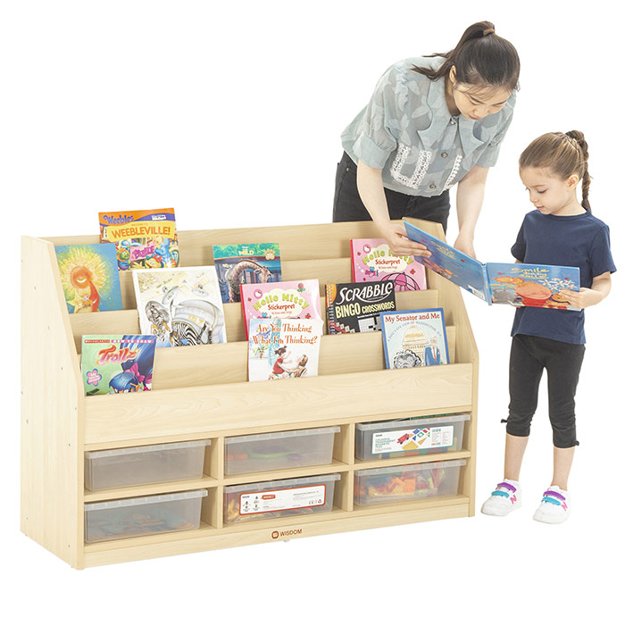 e4e - Teddy Book Display and Storage Unit