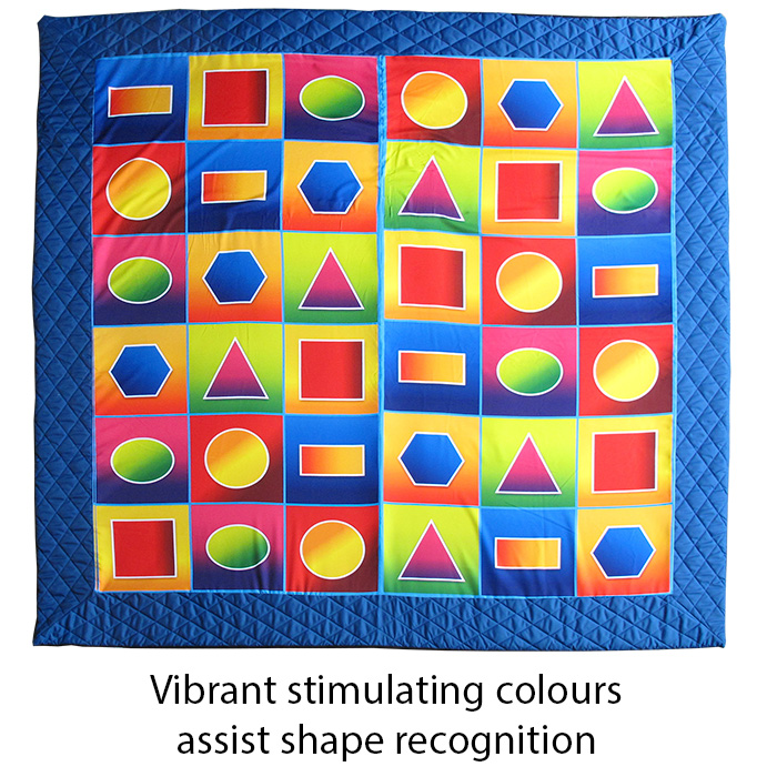 e4e - Indoor/Outdoor Geometric Mat - 3m x 3m