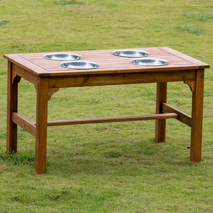 e4e - Outdoor Rectangular Mud Mix Table