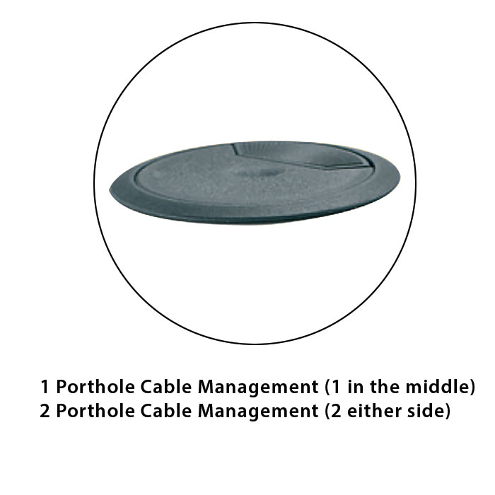 e4e - HA600 Height Adjustable Table - MDF Top with MDF Bullnose Edge
