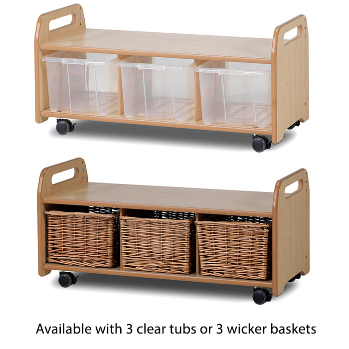 e4e - PlayScapes™ Mobile Low Level Storage Unit