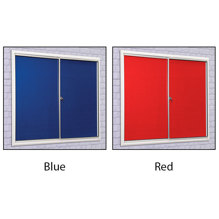 e4e - Safety Sliding Door Noticeboard