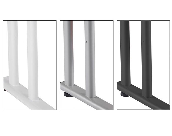 e4e - Cantilever Computer 600mm Depth Rectangular Desk