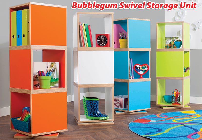 Educational Furniture | Bubblegum Range of Storage Units