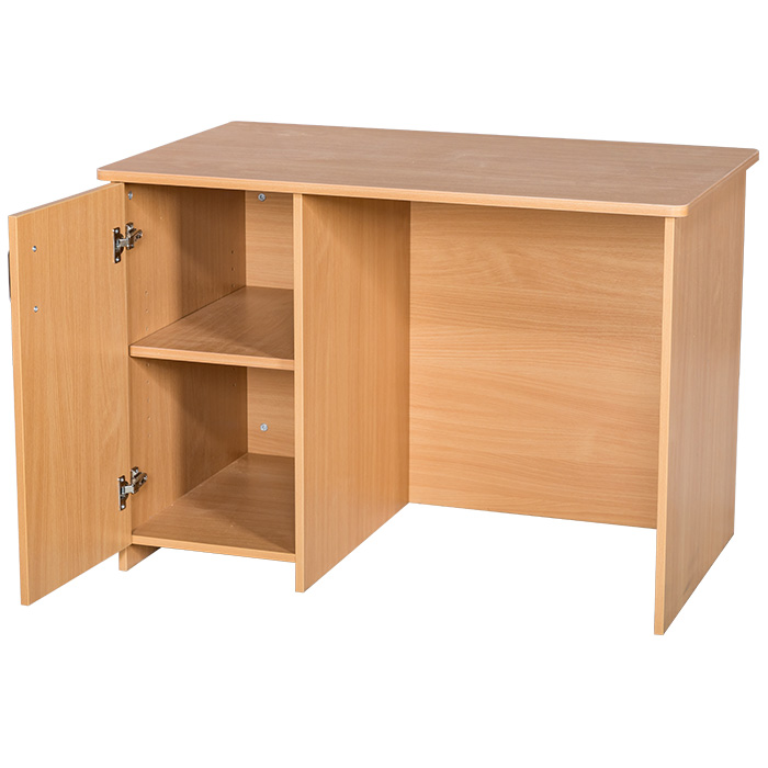 e4e - Teachers Desk With Cupboard