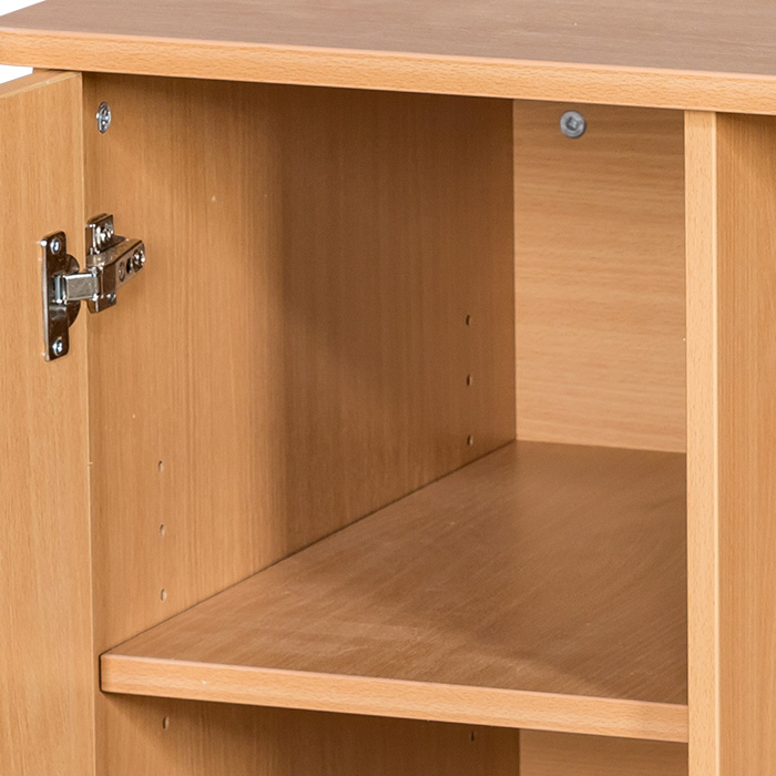 e4e - Teachers Desk With Cupboard