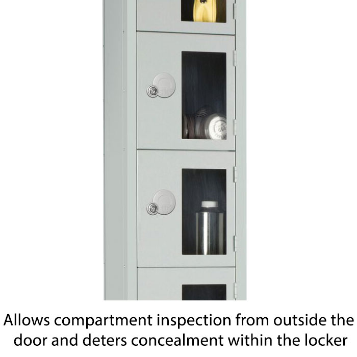 e4e - Vision Panel 6 Door Locker