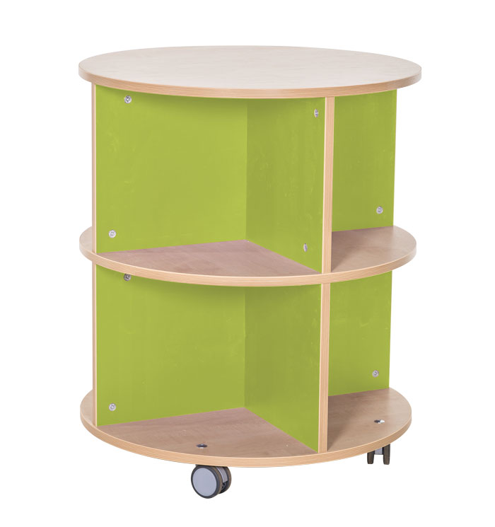 e4e - KubbyClass® Library Book Carousel - 2 Tier
