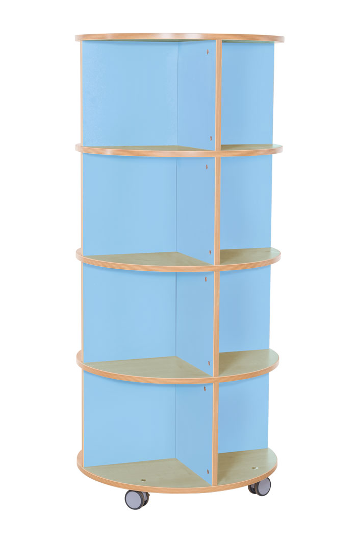e4e - KubbyClass® Library Book Carousel - 4 Tier