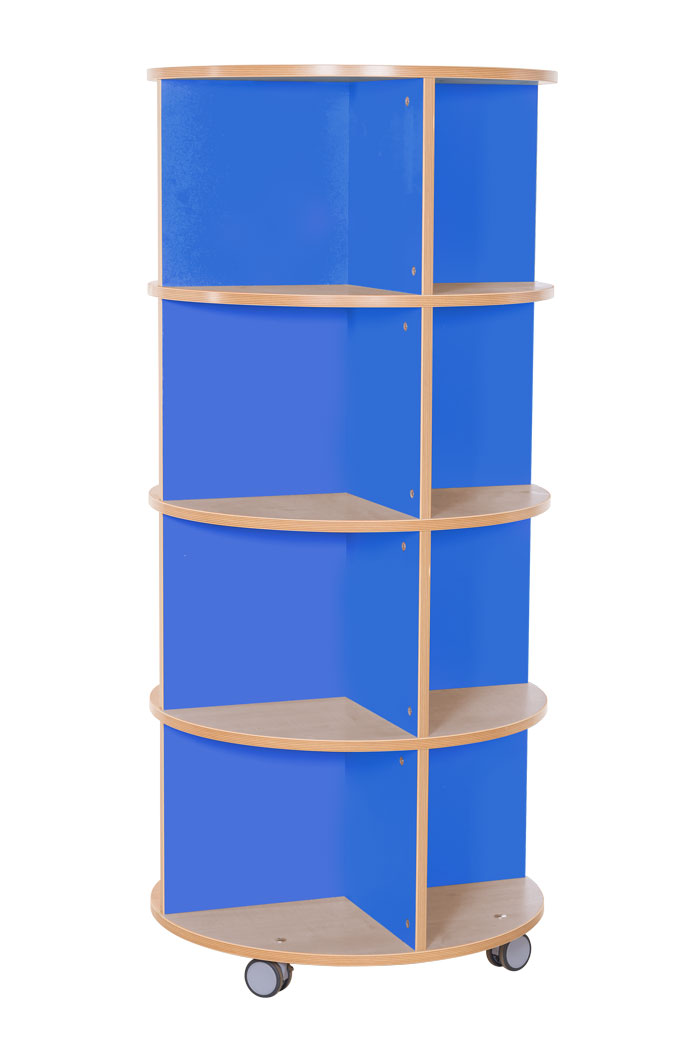 e4e - KubbyClass® Library Book Carousel - 4 Tier