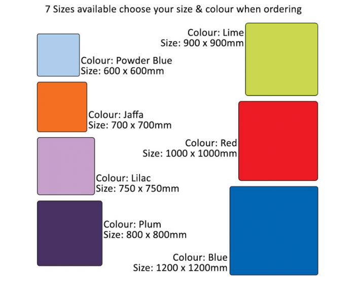 e4e - KubbyClass® Square Tables - 7 Sizes