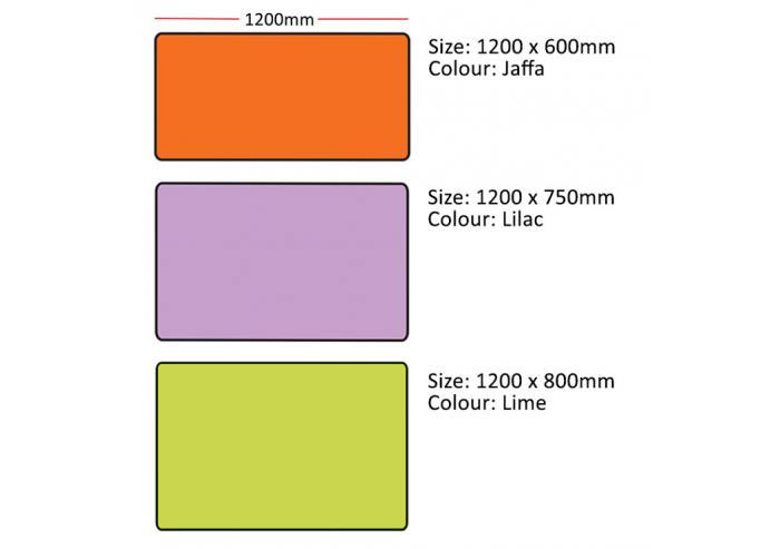 e4e - KubbyClass® Rectangular Tables - 1200mm Length