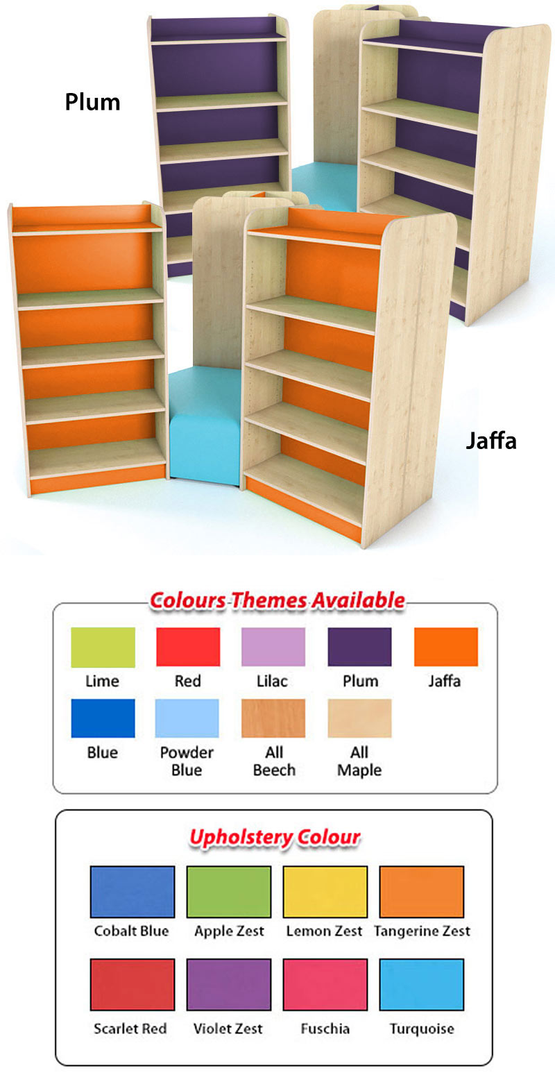 e4e - KubbyClass Library Island- Set I