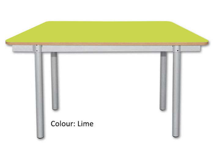 e4e - KubbyClass® Trapezoidal Table - 1500 x 600mm