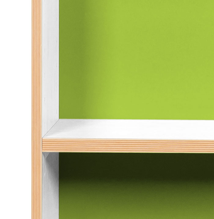 e4e - KubbyClass® Double Sided Library Bookcase - Polar