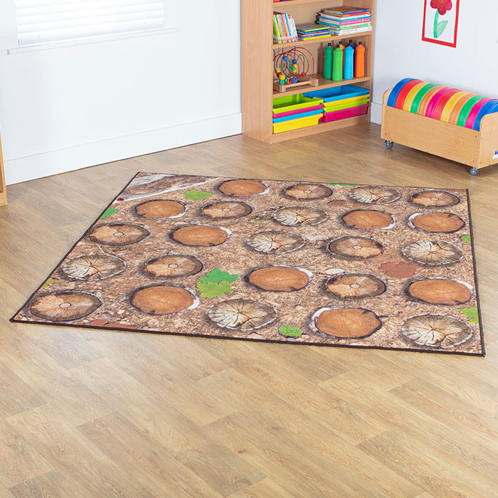 e4e - Woodland Double Sided Carpet - 2m x 2m