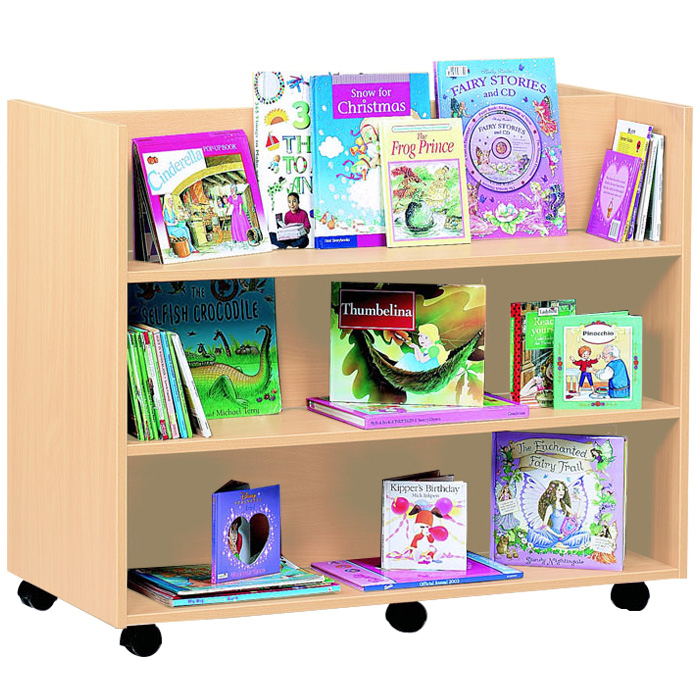 e4e - Double Sided Flat Bookshelf