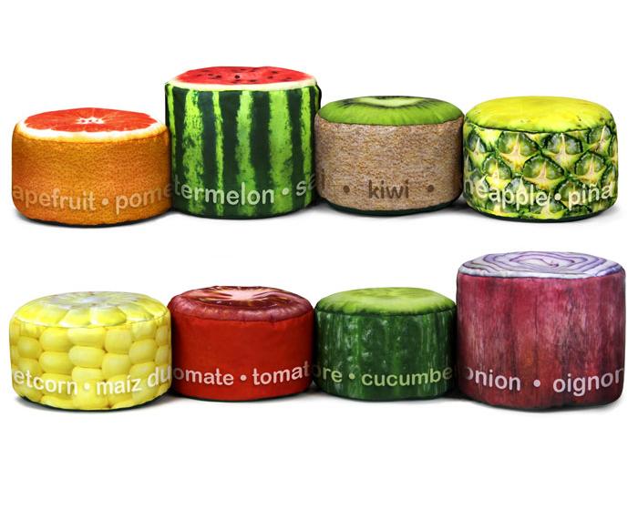 e4e - Story Time Fruit & Veg Stool Sets