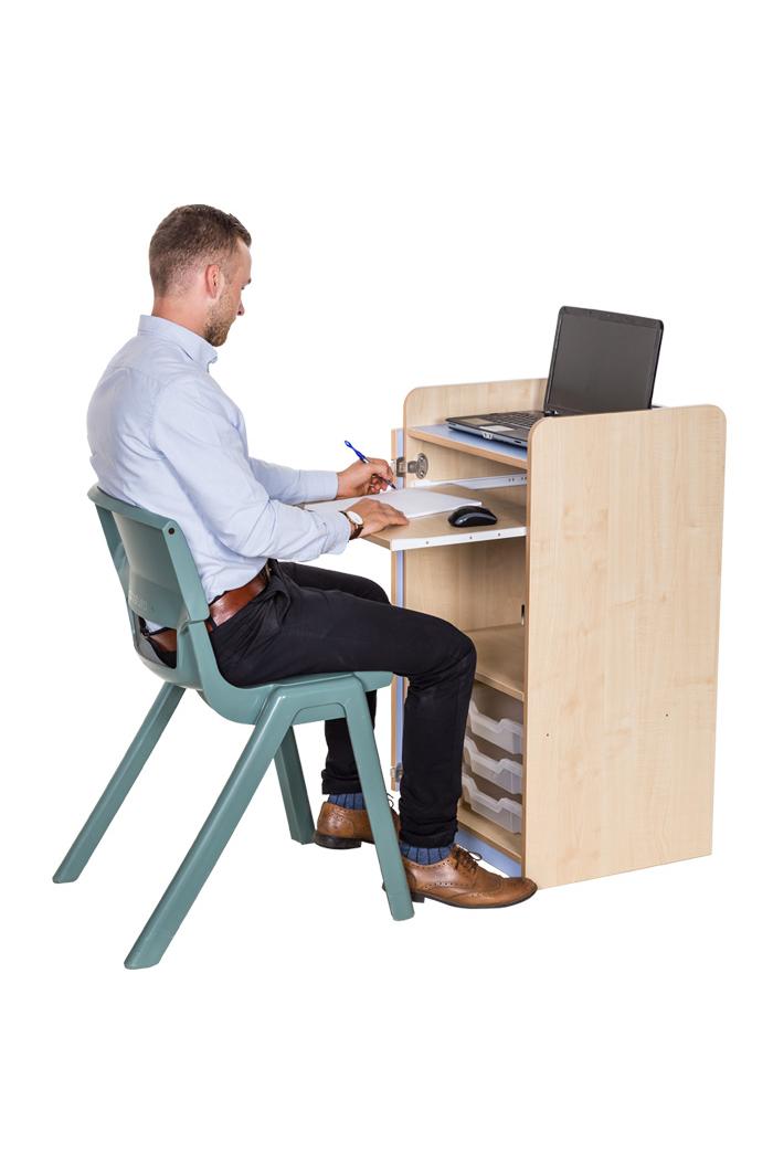 e4e - KubbyClass® Laptop Tidy With 3 Shallow Trays