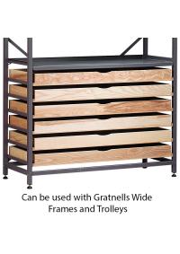 Gratnells Frame Components - Runners & Trays